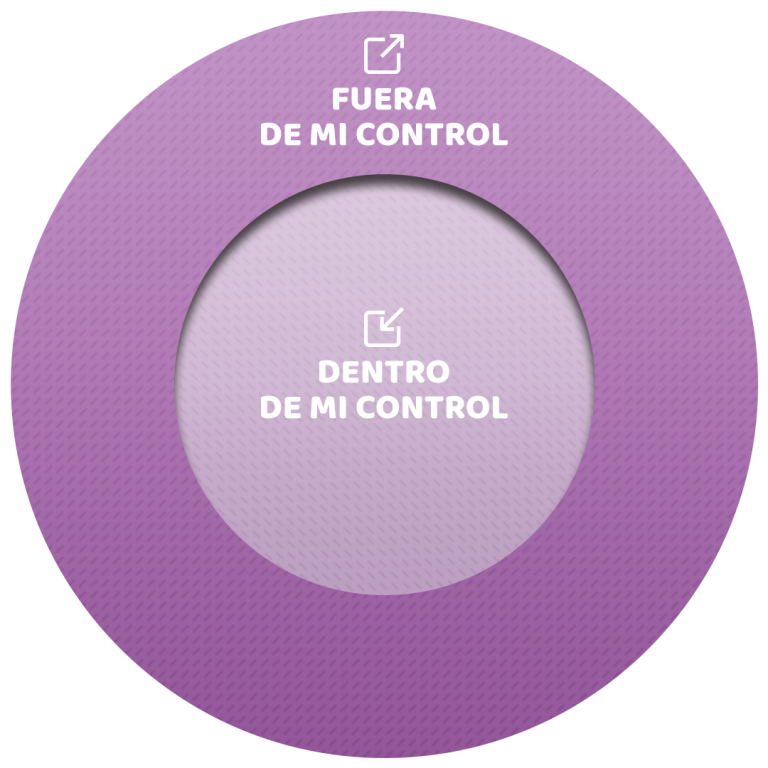 Actividad Interactiva · Círculo de control - PARESS - Plataforma Educativa