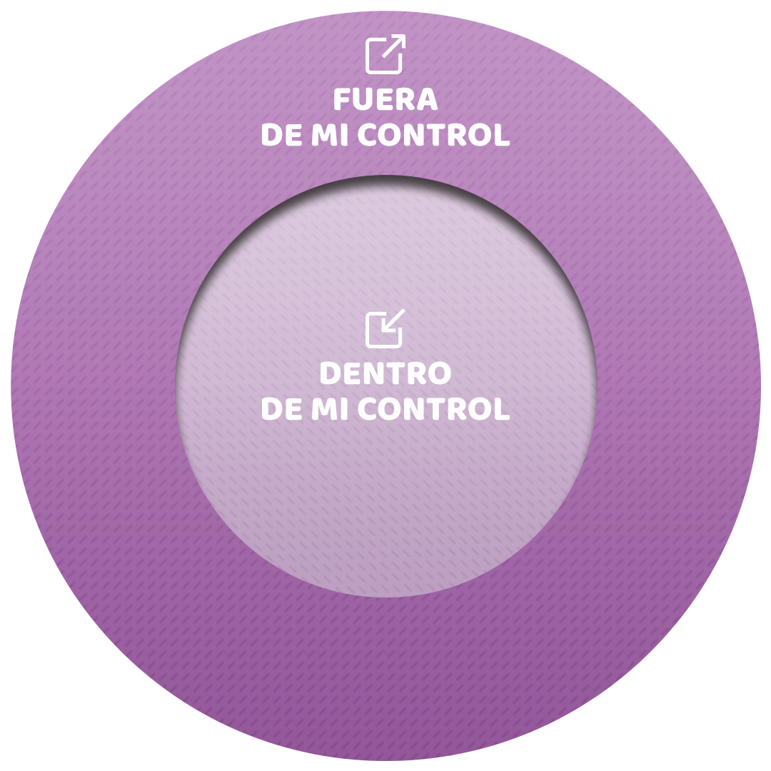 Actividad Interactiva · Círculo de control - PARESS - Plataforma Educativa
